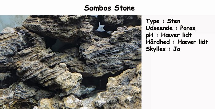 Sambas Stone - Aquascaping Sten - Unimati ApS